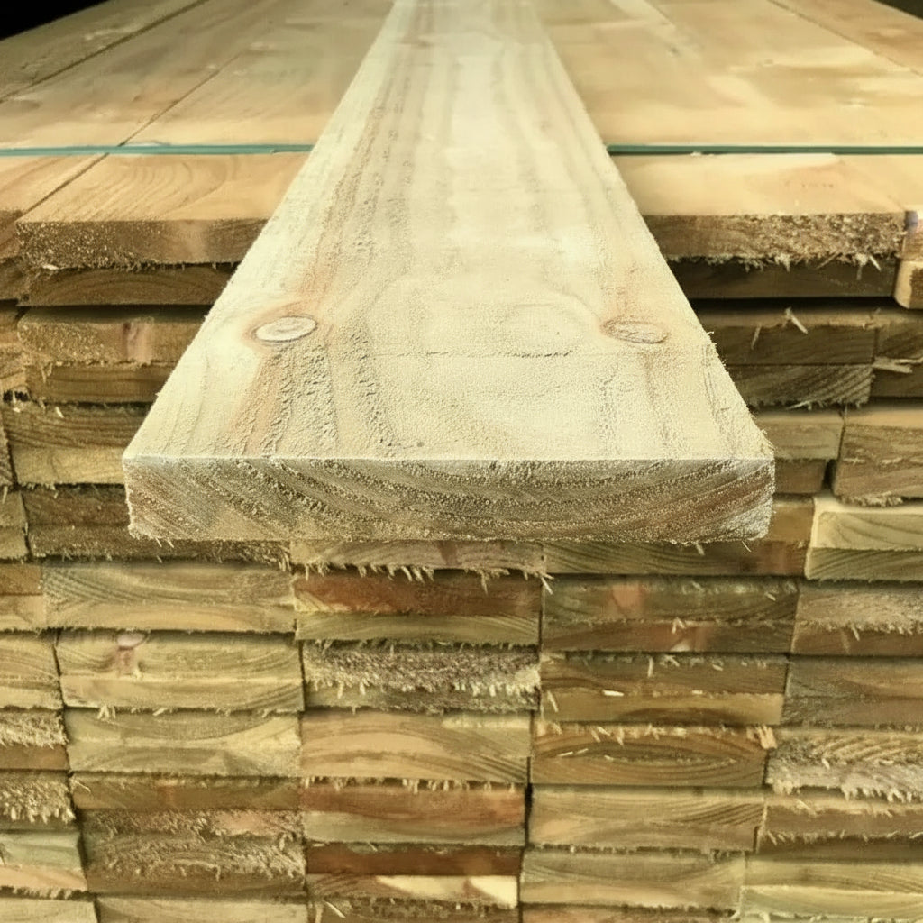 Pressure Treated Timber Gravelboards 150 x 22 x 3000mm (6x1) - £6.25 I ...